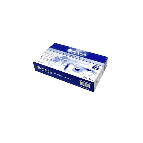 Atlas Pricing Label for Double Line Labellers & Date Gun | Q8SUPPLY